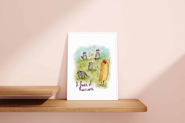 You’re a Weiner Art Print – Peanuts & Pinecones